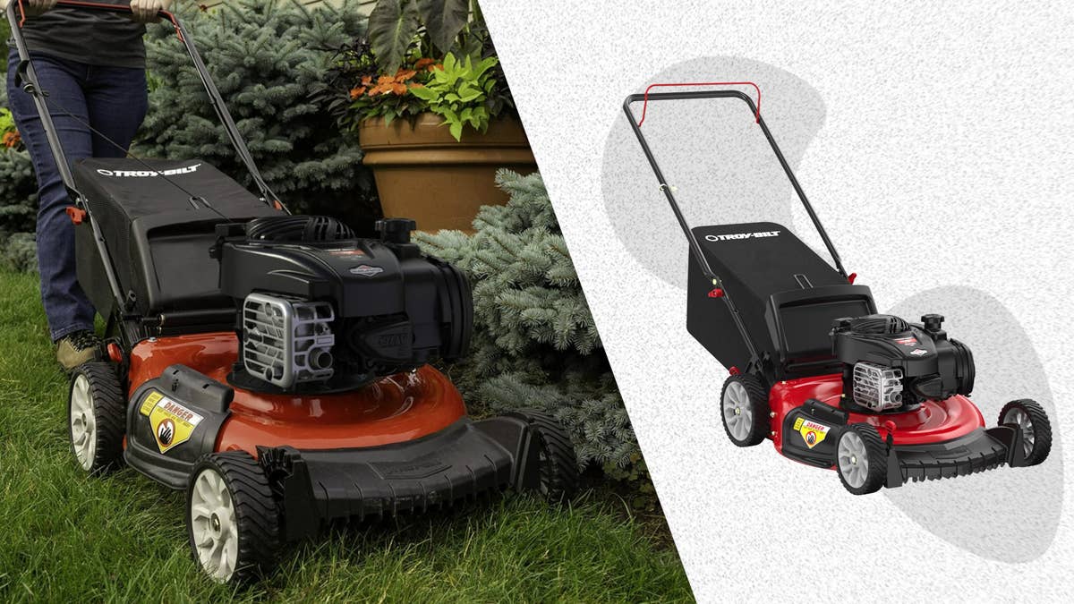 Troy-Bilt's 21-inch lawn mower is now under $300 at Walmart
