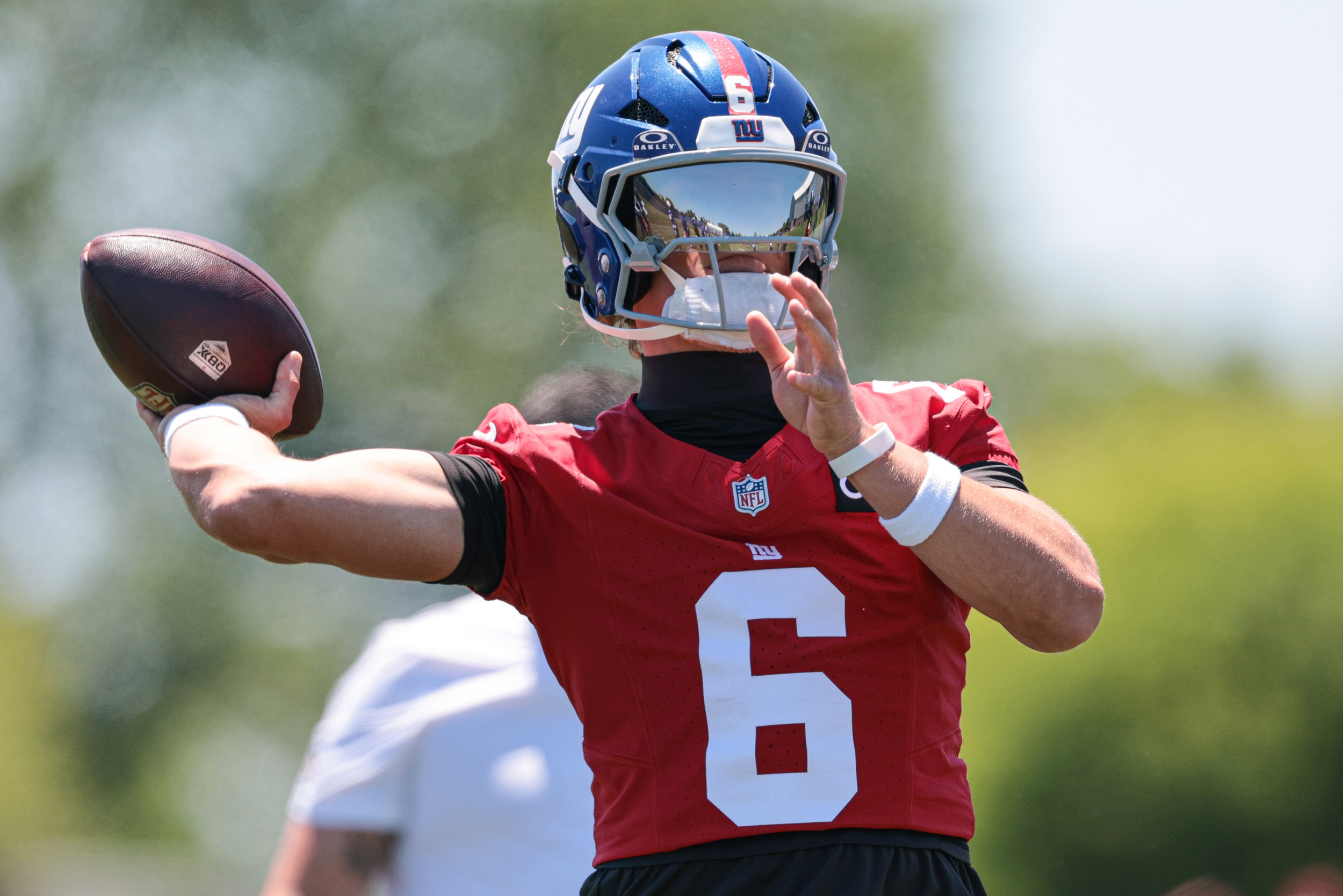 Giants' Jaxson Dart is facing one major problem under John Harbaugh
