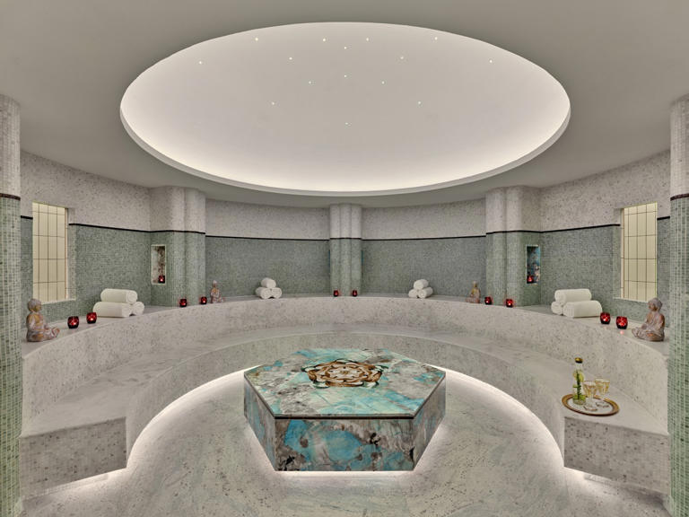 I tried every pool in New York’s most extravagant new spa