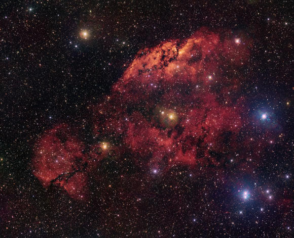 Astronomers capture stunning cosmic shapes hidden within star-forming ...