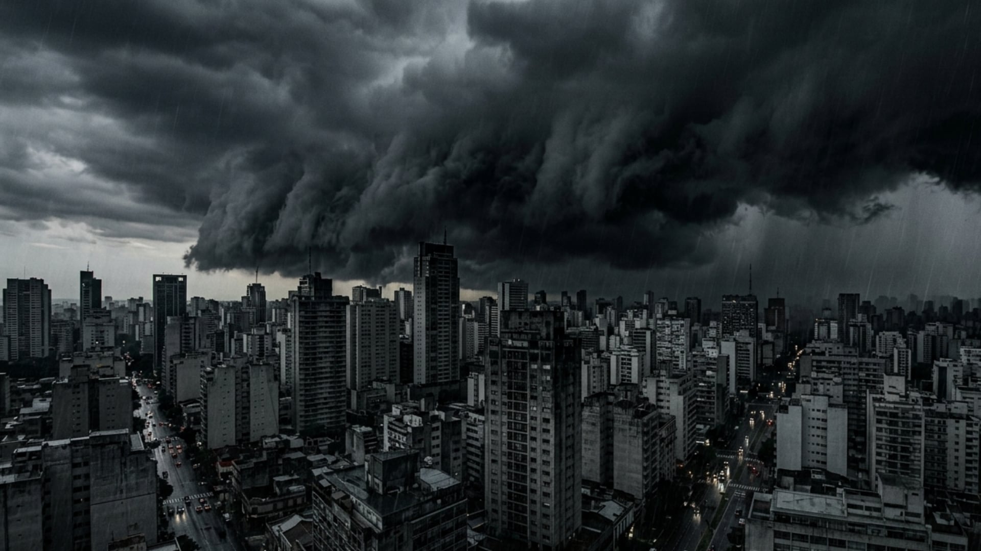 Tras días de lluvias, tormentas y ráfagas de viento, una masa de aire ...