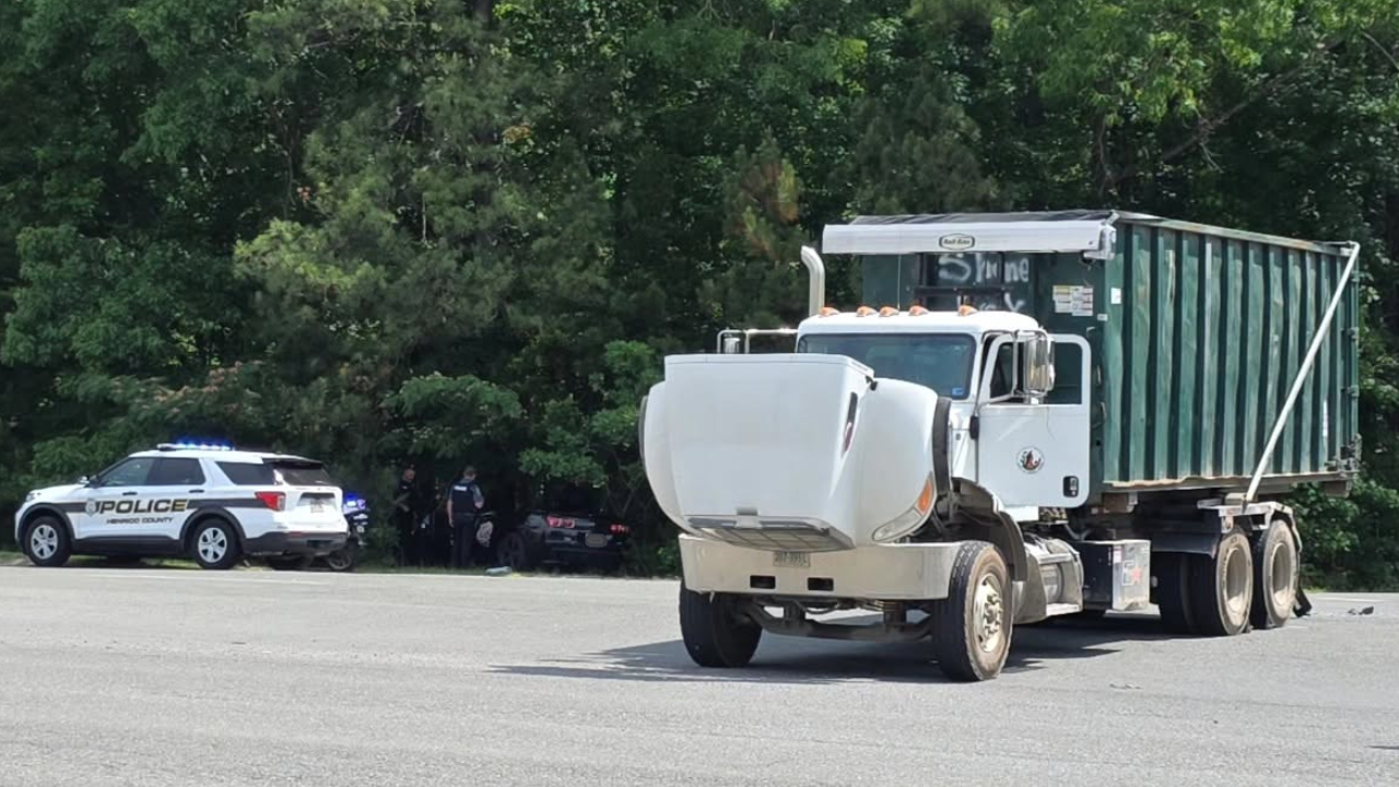 Woman seriously injured in crash involving Henrico County dump truck