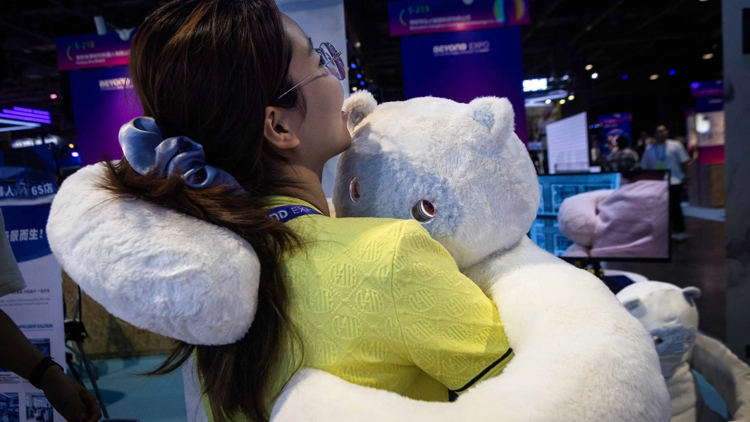 Snuggle therapy with weighted plush friends