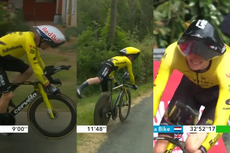 Zelfs offday Van Aert en lekke Tulett houden Visma | Lease a Bike niet ...