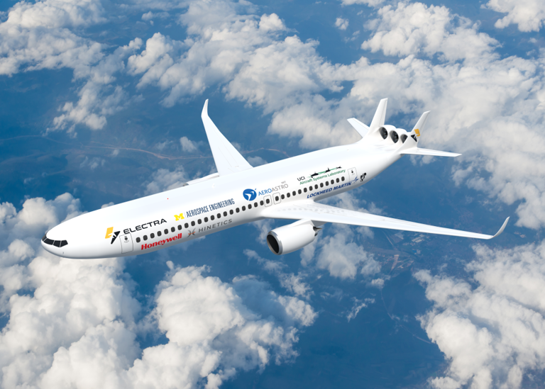 NASA program explores hybrid-electric 'double bubble' airliner concept