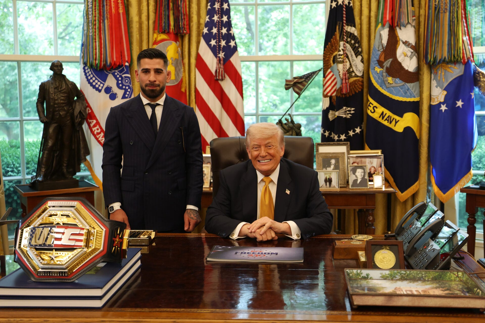 Weather update eases Dana White’s concerns for UFC White House event