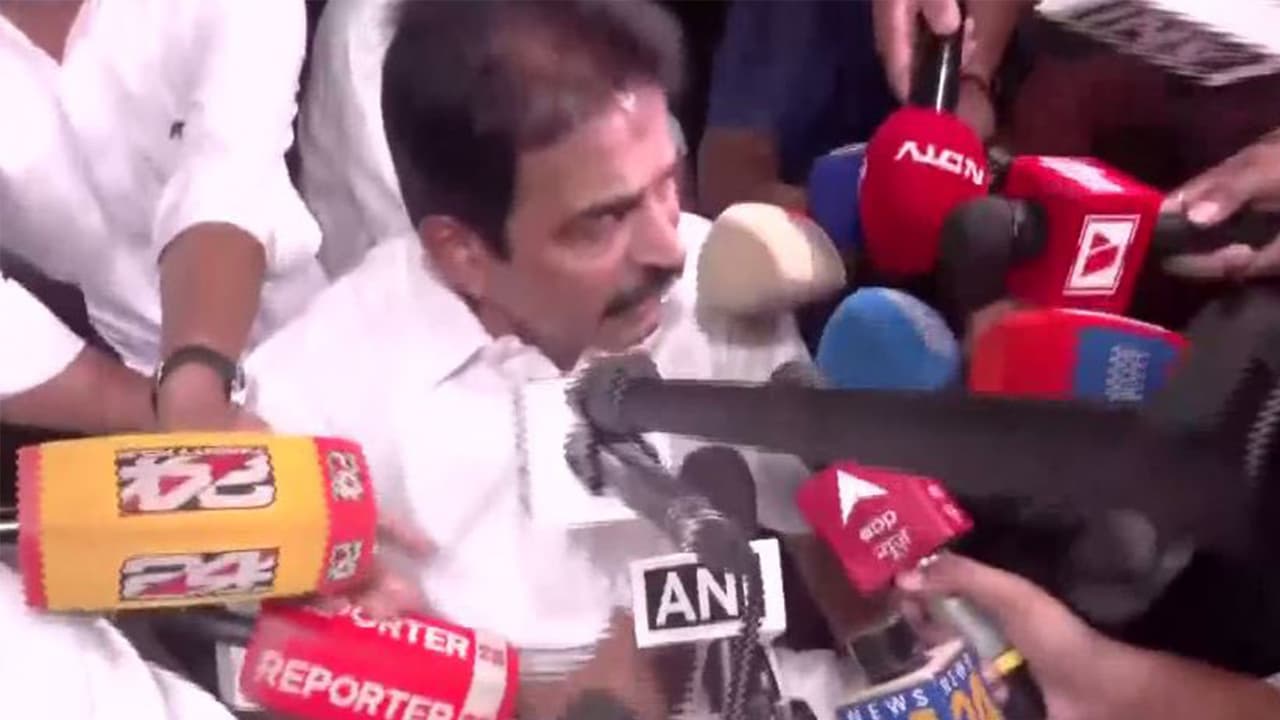 Congress slams BJP over RS poll nomination, stages sit-in at EC