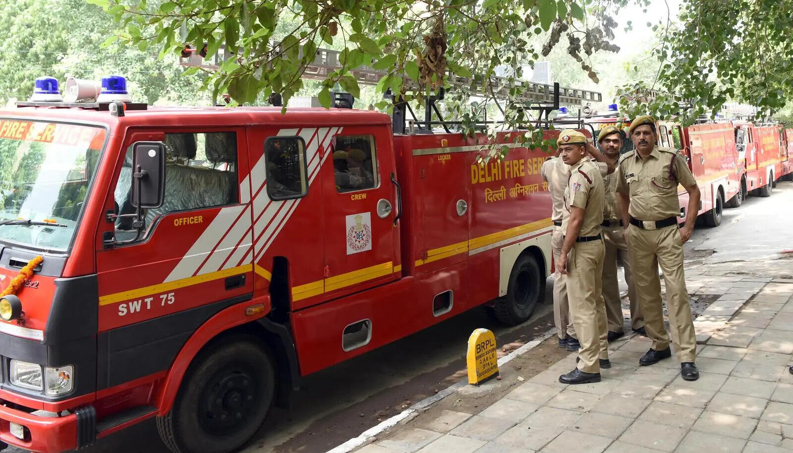 Fire in Greater Kailash-I flat, Samalkha jhuggi cluster; no casualty