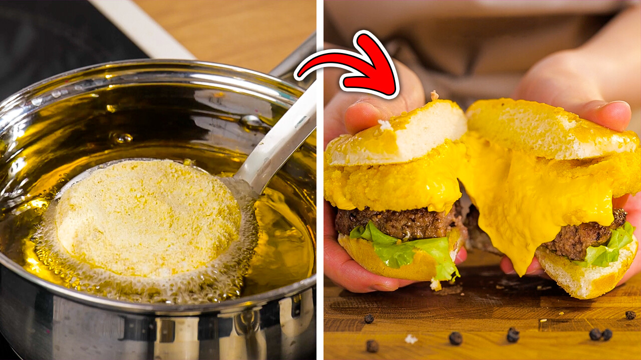 Irresistible golden crunch: Deep-fried delights