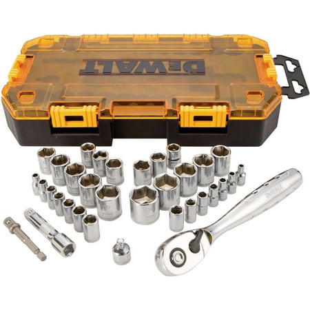 DeWalt’s 'well-made' 34-piece socket set is 30% off at Walmart