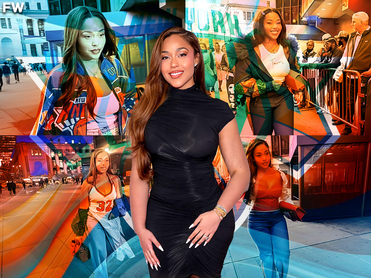 Karl-Anthony Towns’ fiancée turns heads with her Knicks-inspired ...