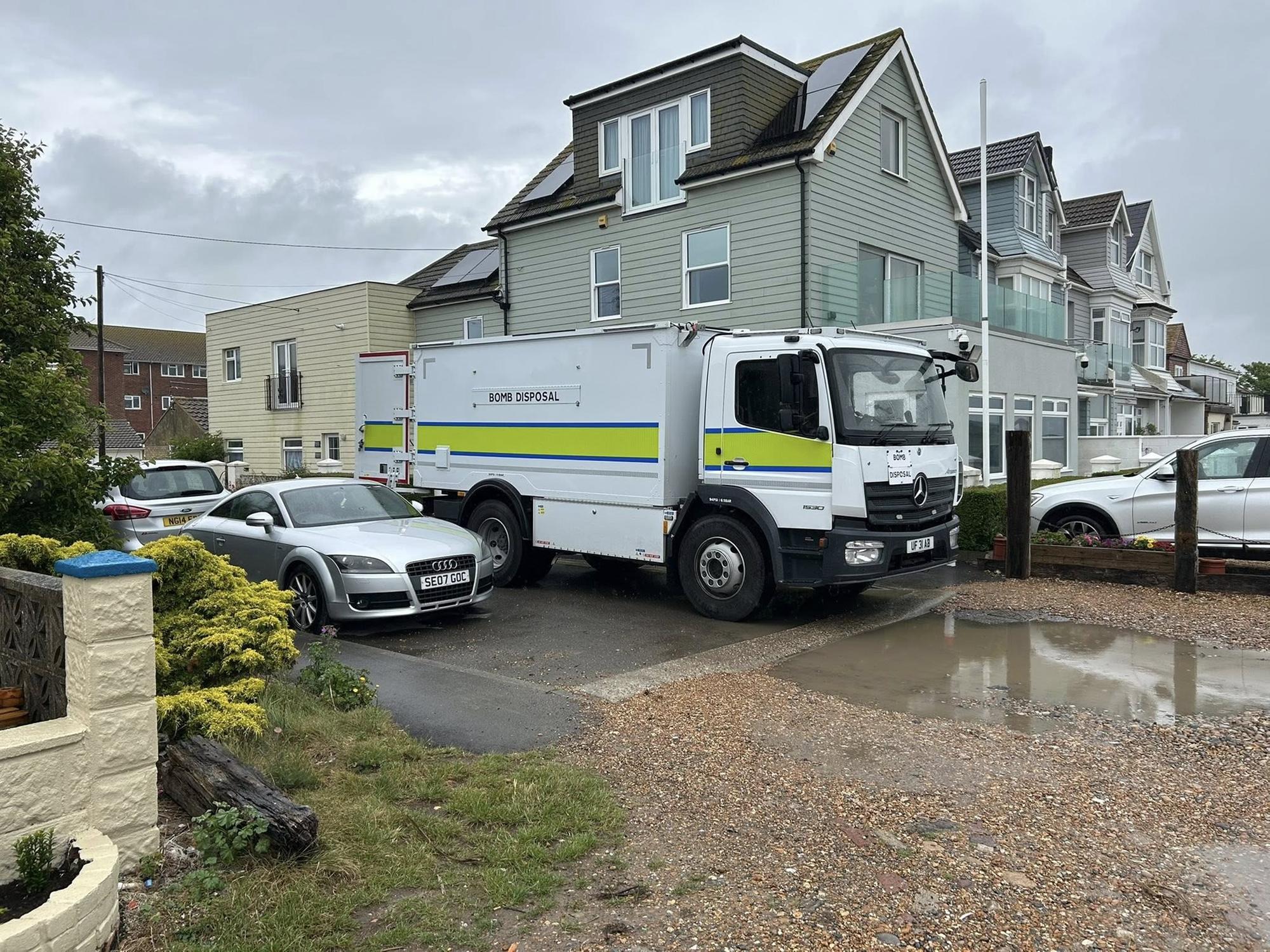 Emergency services called to Pevensey Bay beach after reports of ...