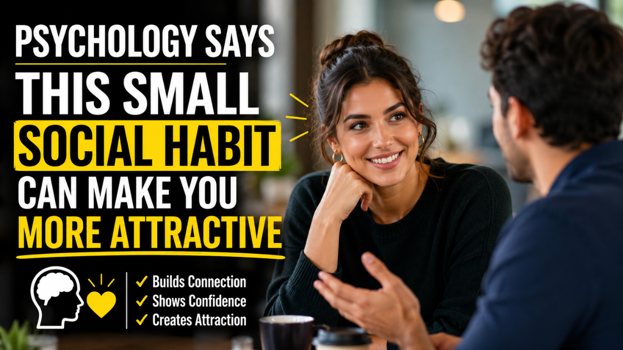 Psychology says this small social habit can make you more attractive