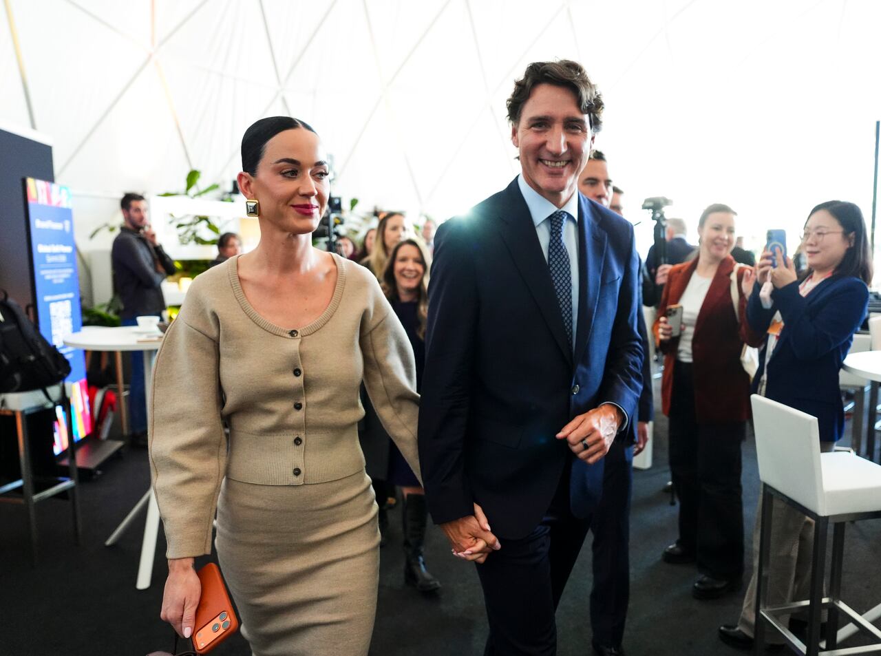 Justin Trudeau and Katy Perry take their romance to the red carpet