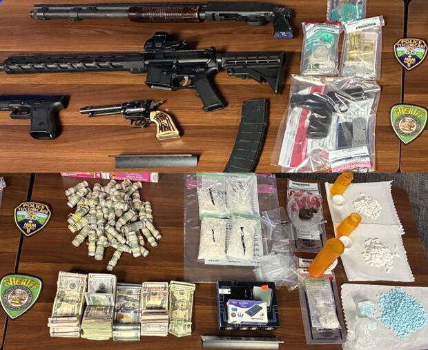 Tucumcari police: 1 arrested after search warrants find drugs, guns, $78K