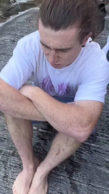 When the Fortnite addict finally tries real life tubing