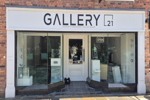 Popular art gallery suddenly and mysteriously closes leaving premises bare