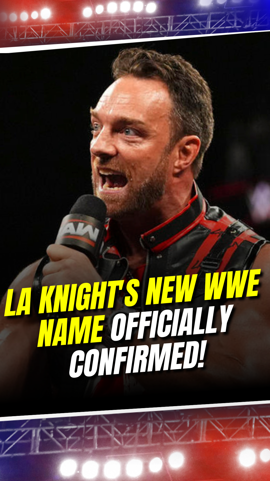 LA Knight declares war on the Bloodline with bold new persona #LAKnight ...