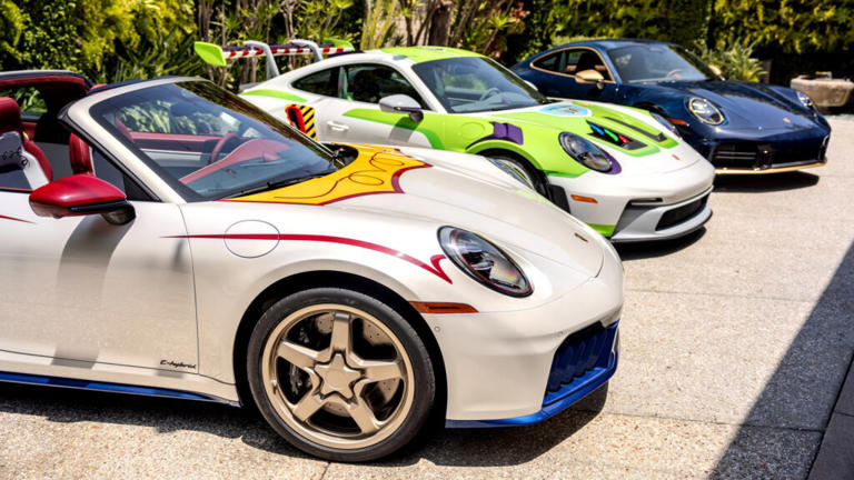 Porsche built three real-life 911s for Toy Story 5, and you can buy them