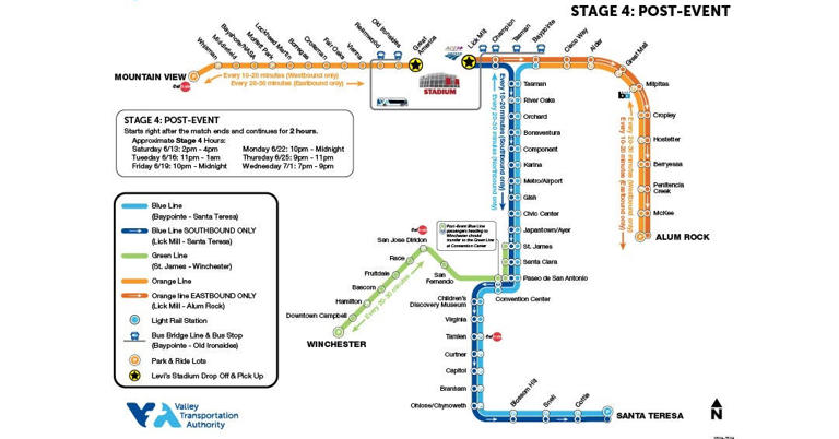 Heading to Levi's Stadium for the World Cup? Here's how to get there
