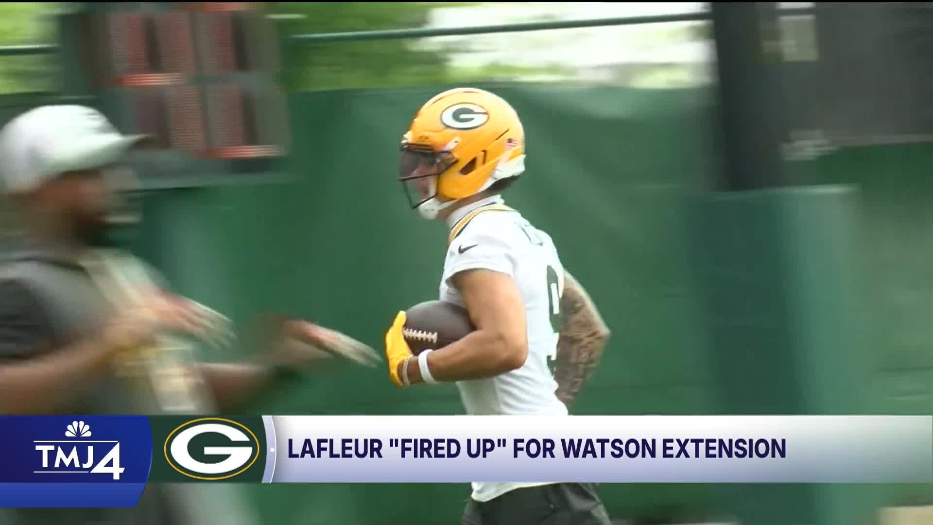 Packers coach Matt LaFleur 'fired up' for Watson extension