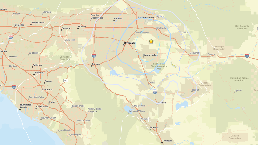 3.2-magnitude earthquake strikes near Redlands in San Bernardino County ...