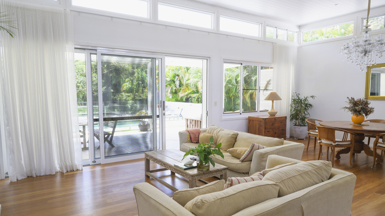 Ditch the cotton curtains: Cover sliding-glass doors with a much more ...