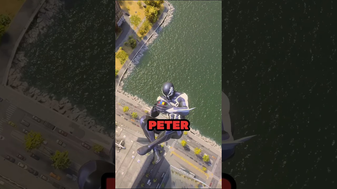 What happens when Peter Parker jumps from the tallest tower in Spider ...