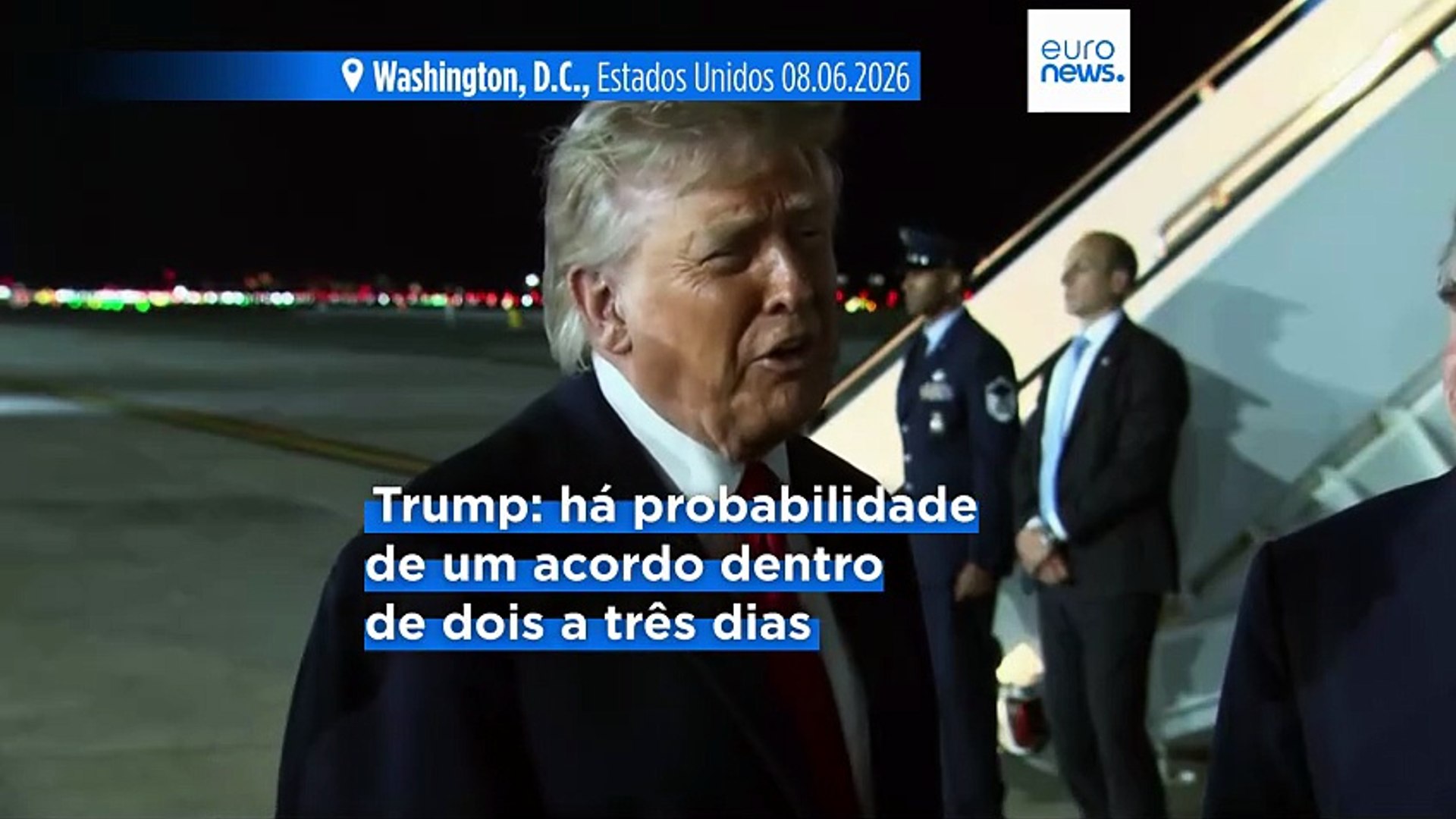 Estados Unidos e Irão: Trump garante acordo iminente após recuo de ...