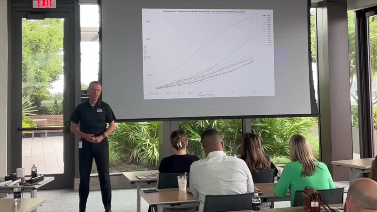 Meteorologist Greg Dee helps Water Street Tampa businesses prep for ...