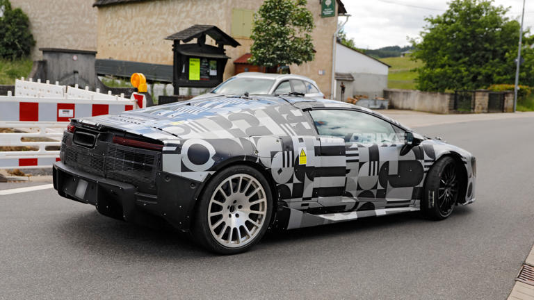 Spied: Audi Is Already Testing Its Freshly Revealed Nuvolari Supercar ...