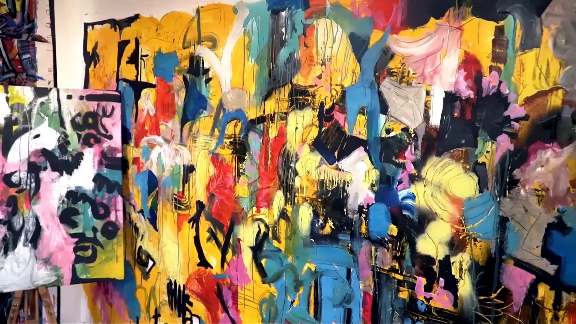 Local neurodivergent woman opens art installation
