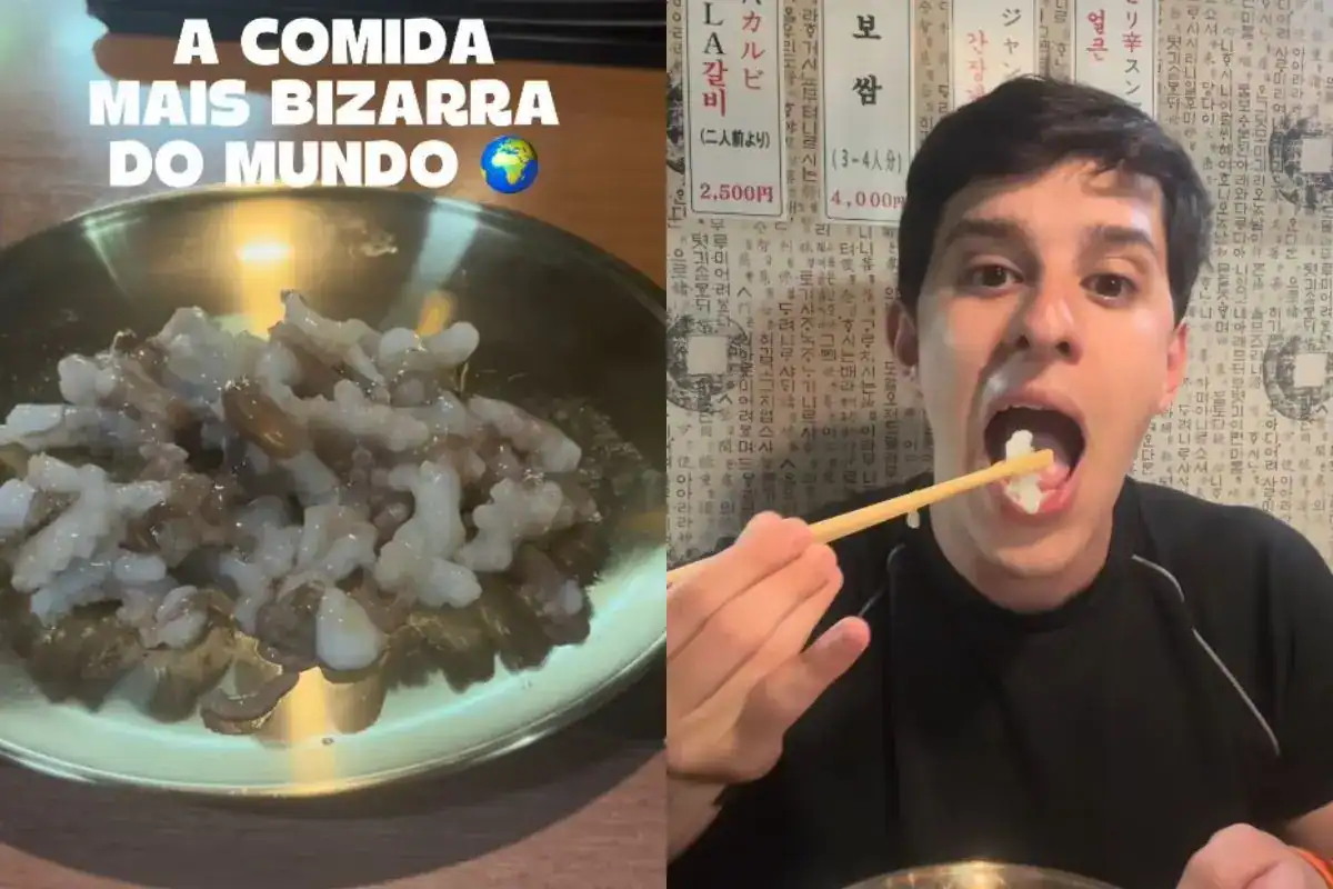 Prato de polvo vivo gera debate nas redes sociais