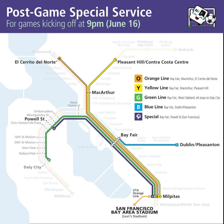 Heading to Levi's Stadium for the World Cup? Here's how to get there