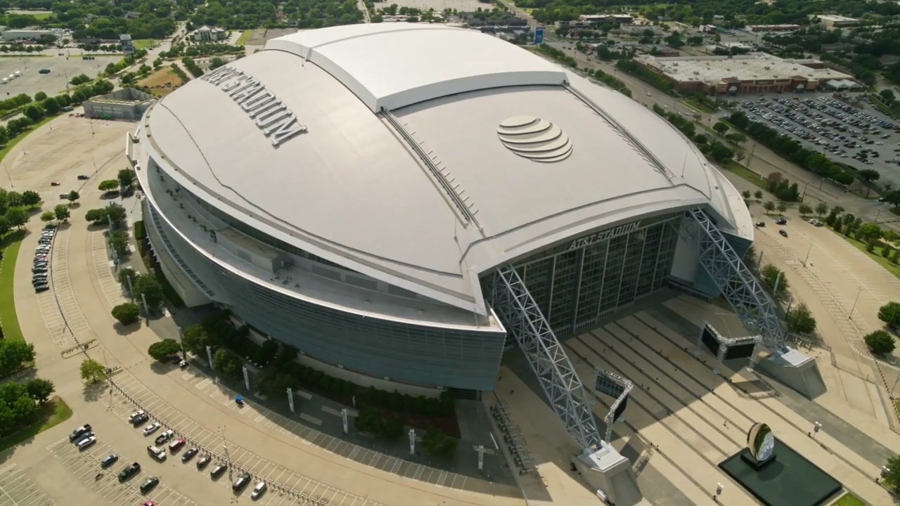 AT&T Stadium, Texas: Drone tour before FIFA World Cup 2026