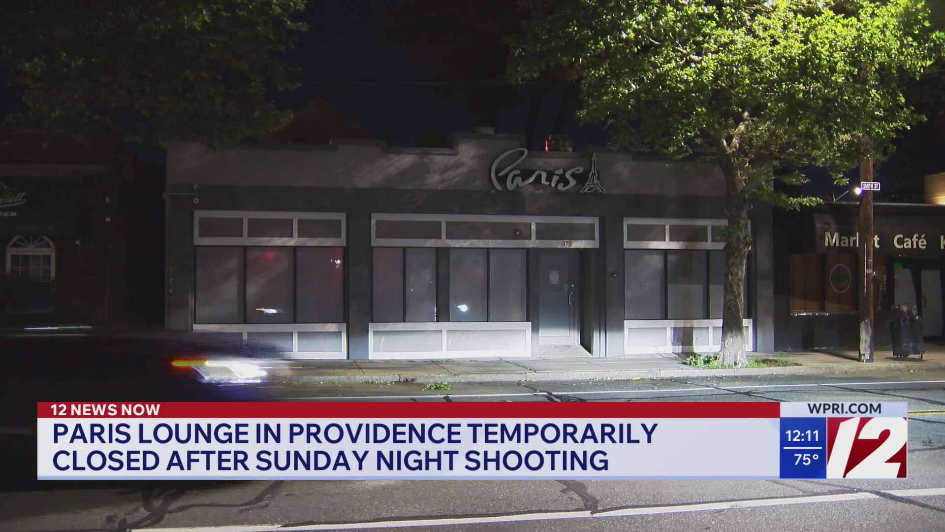 Paris Lounge in Providence temporarily closed after Sunday night shooting