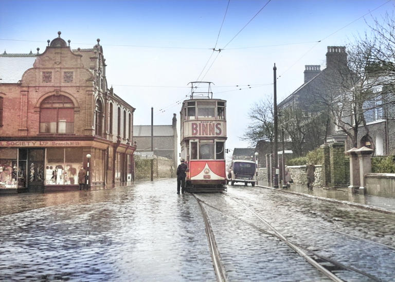 A gallery of photos showing Sunderland's golden age of the trams but ...