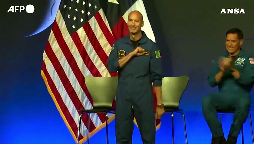 Luna, Parmitano nell'equipaggio della missione Artemis III