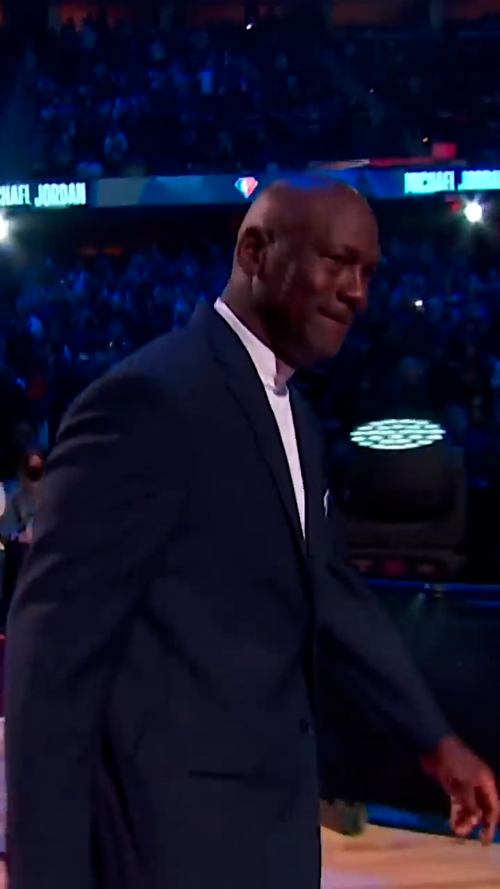 Michael Jordan's Introduction at the NBA 75 Anniversary Ceremony