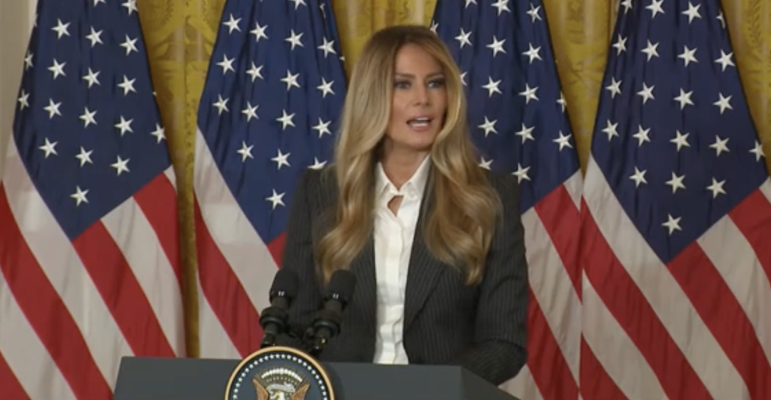 'You represent the best of America': First Lady Melania Trump hosts ...