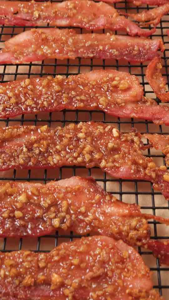 Air fryer praline bacon recipe