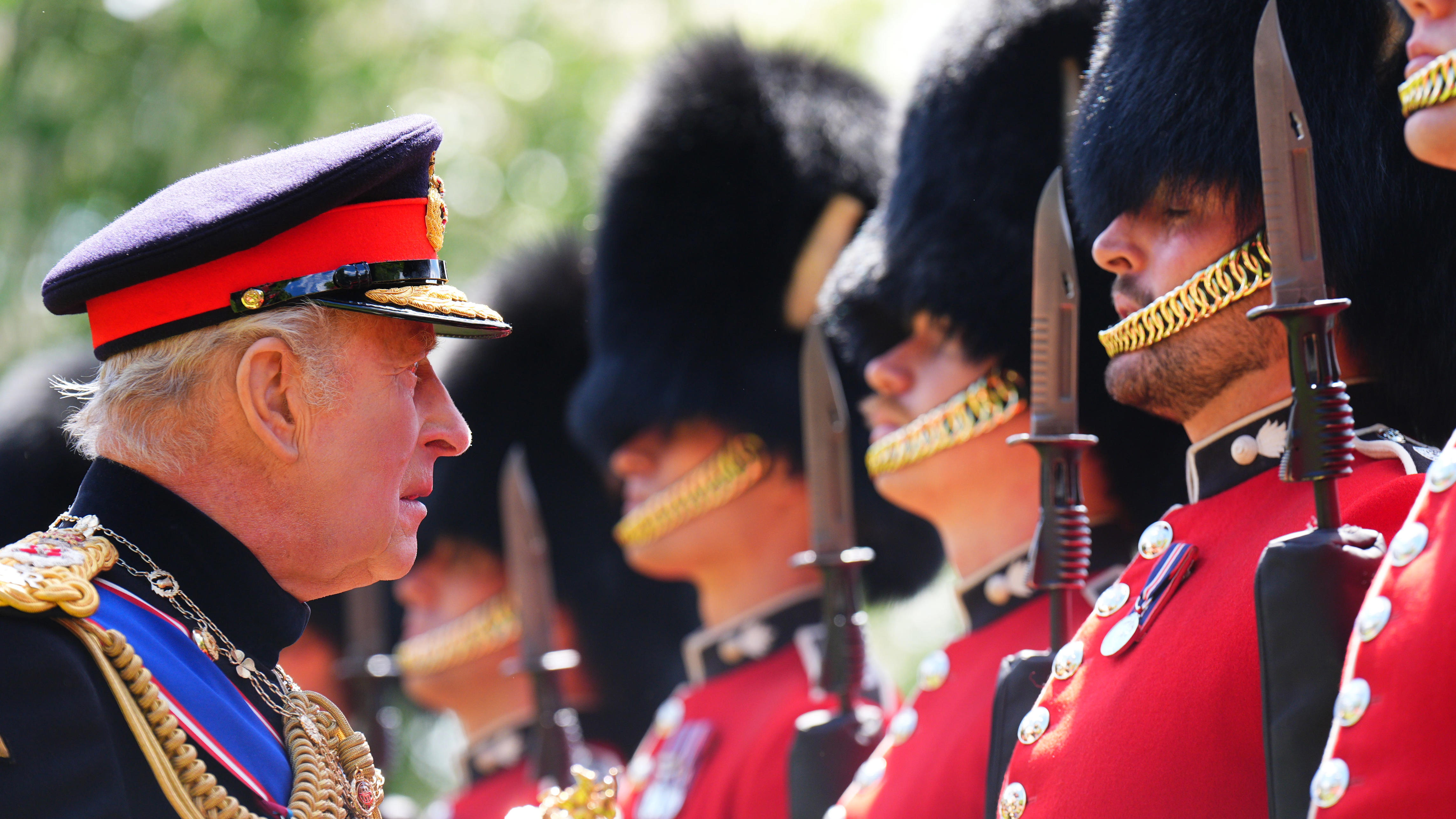 King hails ‘enduring spirit’ of long-serving Grenadier Guards