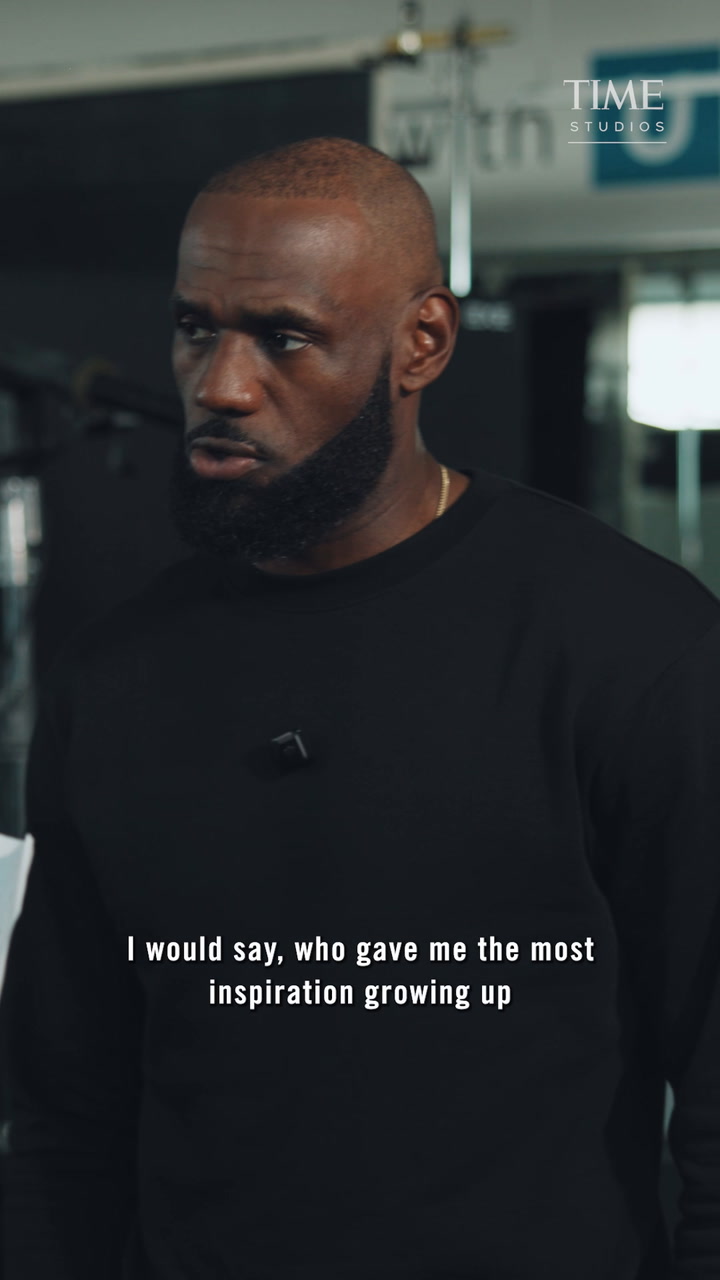 TIME100 sports | LeBron James names his GOATS