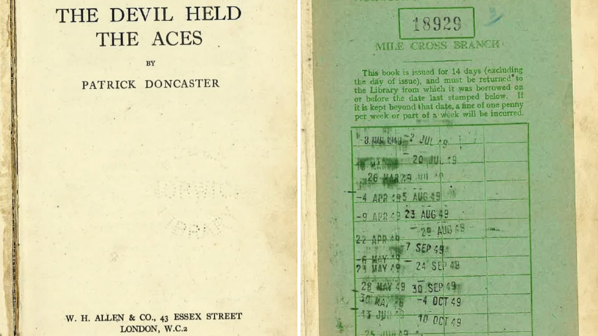Overdue library book returned almost 77 years late