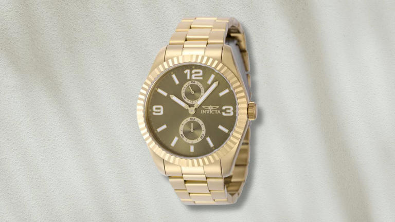 Invicta has an art deco-inspired watch on sale for 90% off