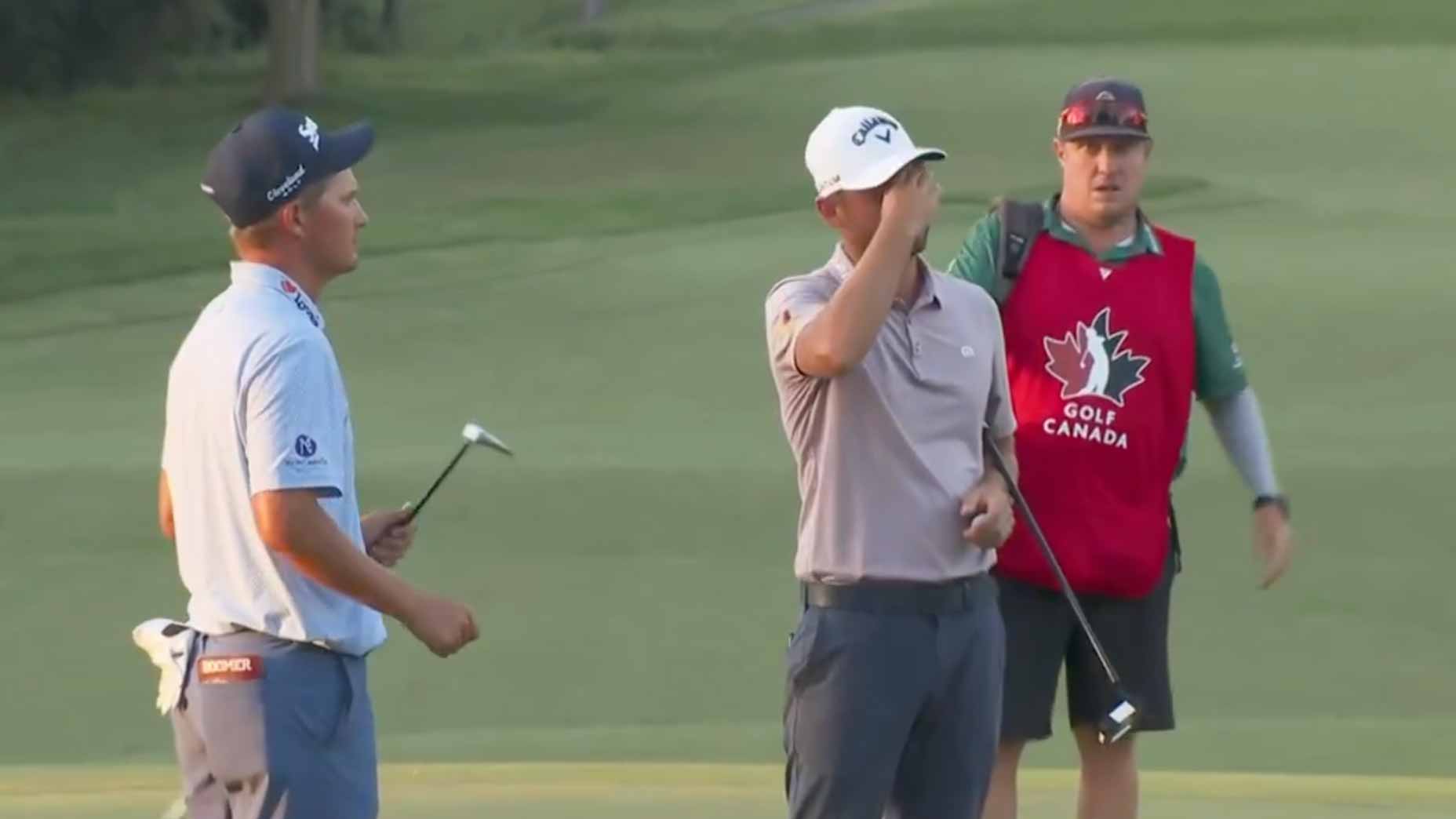 With Charlie Woods as caddie, star teen qualifies for US Open