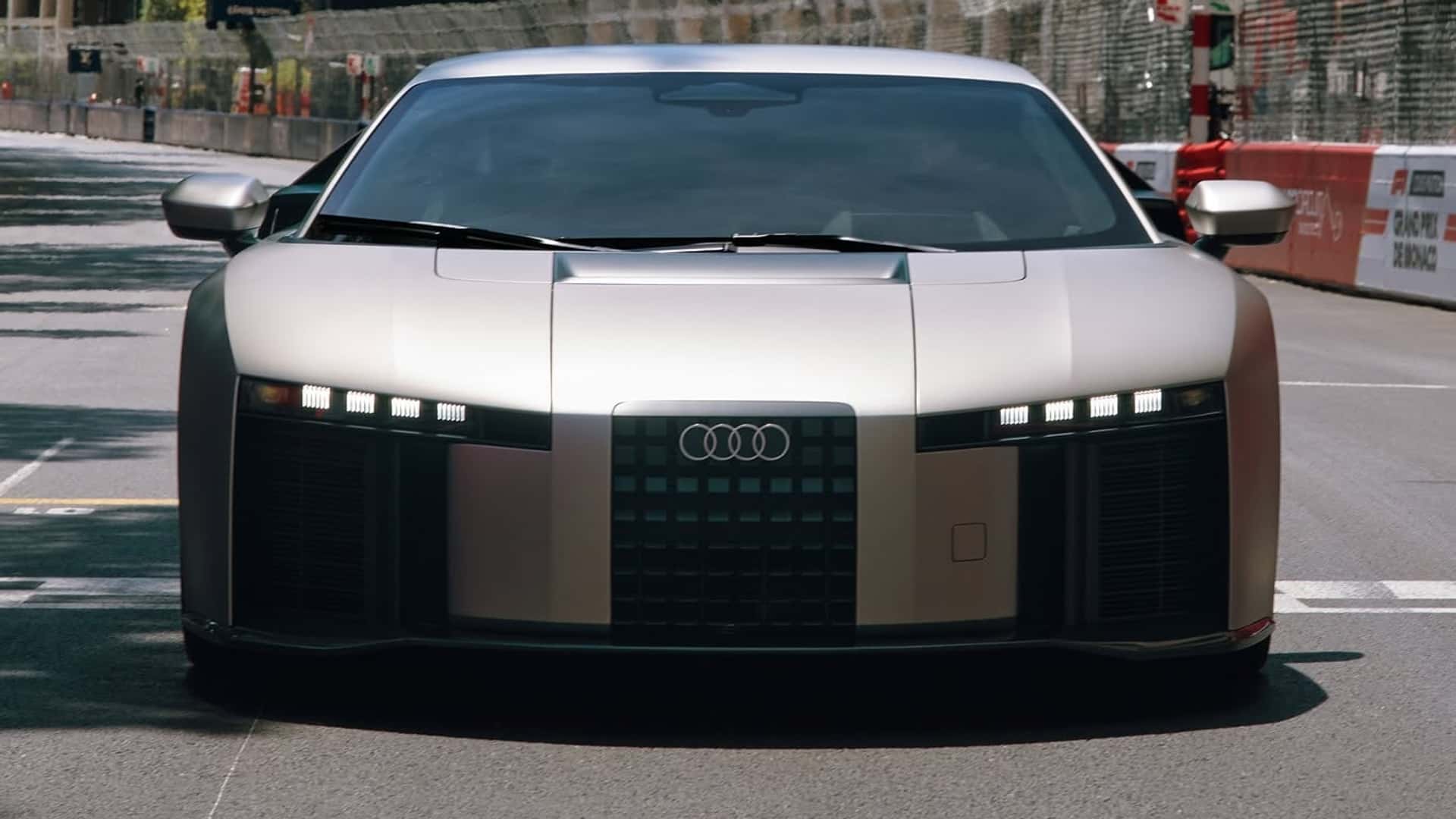 Listen to Audi's new supercar race around Monaco