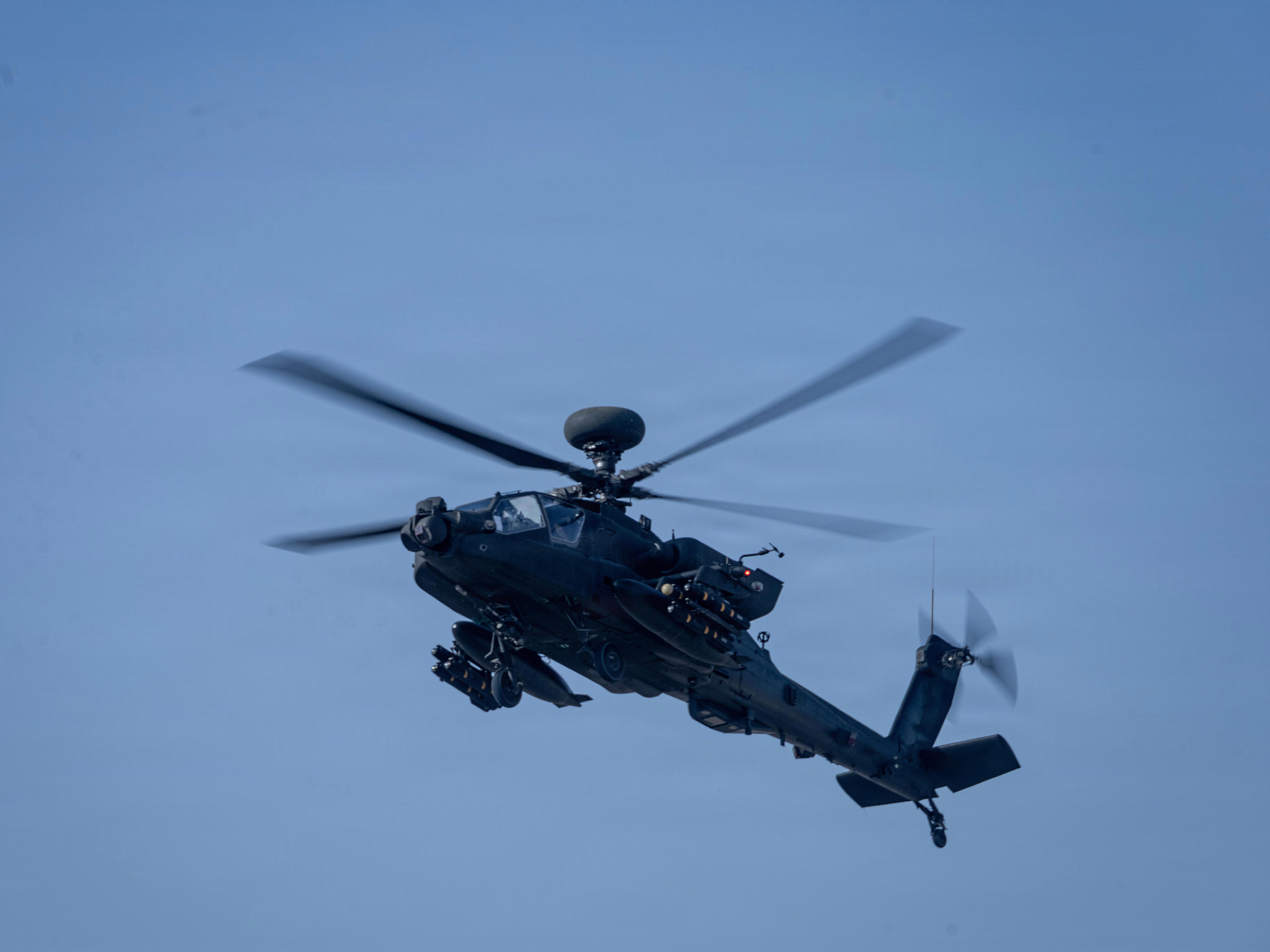 The US used a new naval drone to rescue an Apache crew after their ...