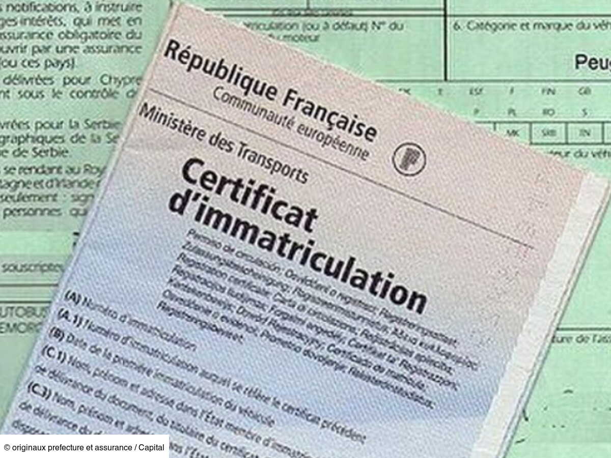 Il met sa carte grise au nom de sa fille de 9 ans… Le subterfuge passe ...
