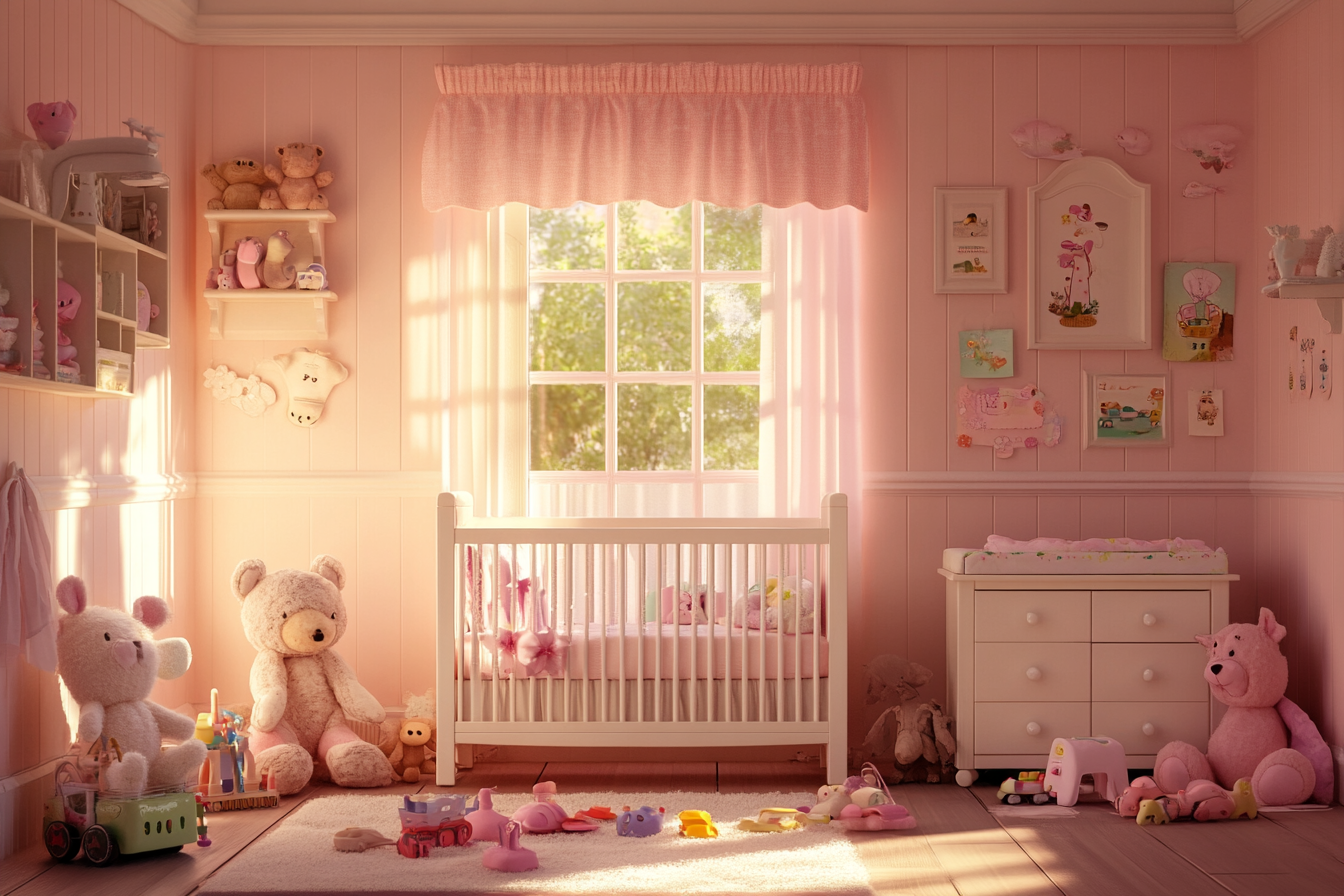 I returned home after giving birth to find my baby's room destroyed and ...